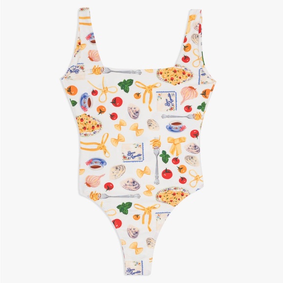 Lisa Says Gah | Swim | Nwt Lisa Says Gah Buon Appetito One Piece | Poshmark
